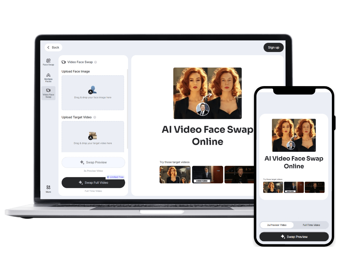 Free AI Face Swap Video Online – Unlimited & No Signup | Facewow