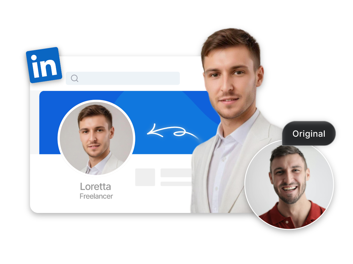 AI LinkedIn Photo Generator - Create LinkedIn Headshots Online | Facewow